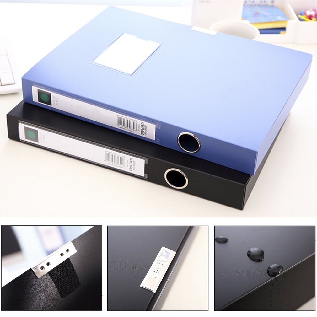 Deli 5602 Dokument Box Mit 2 "Adhesive Schnalle Pr... – Vicedeal