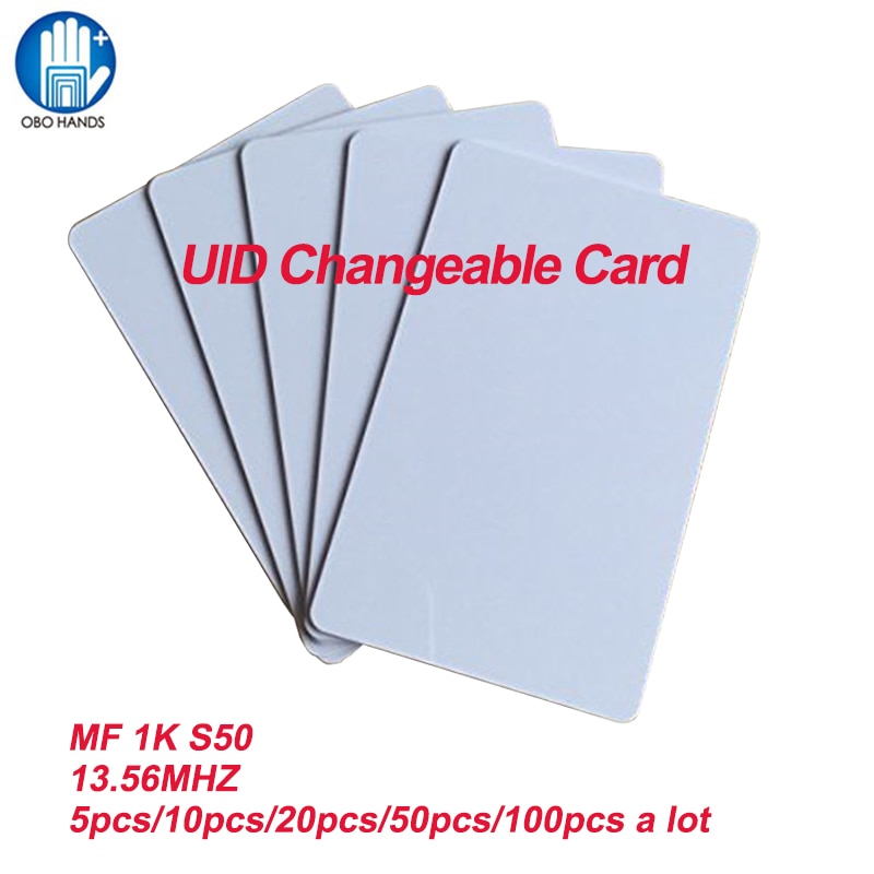 UID Changeable IC Card Smart RFID Card for MF 1K S... – Vicedeal