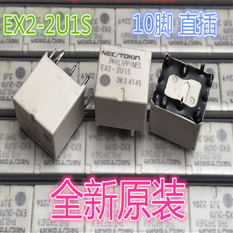 5 stks/partij EX2-2U1S EX2-2U1 DIP-10 Auto Relais ... – Grandado