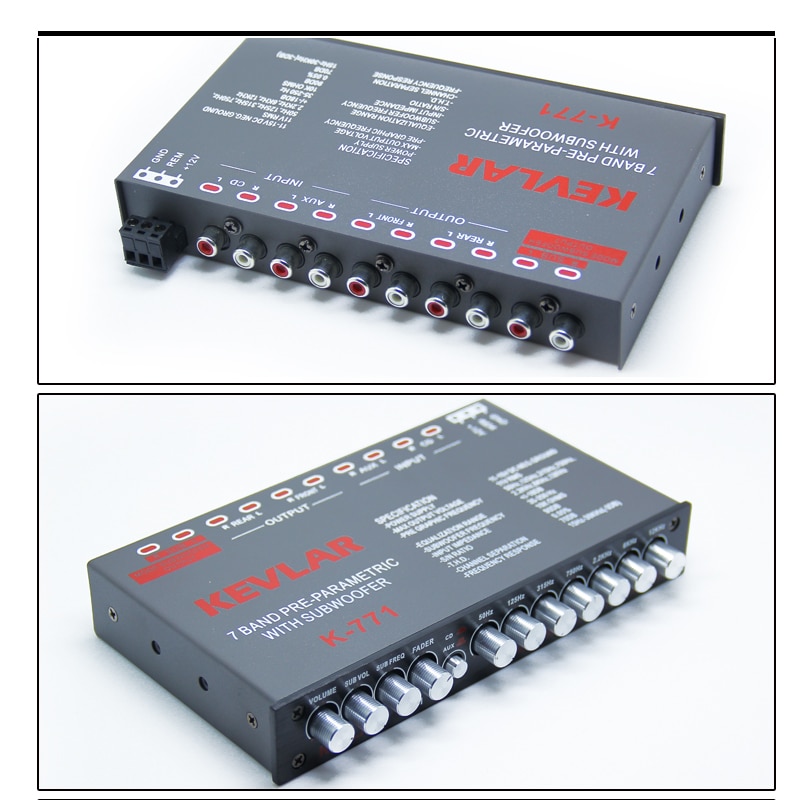 Auto Audio Eq Mixer 6-Way Car Power Versterker Equ... – Vicedeal