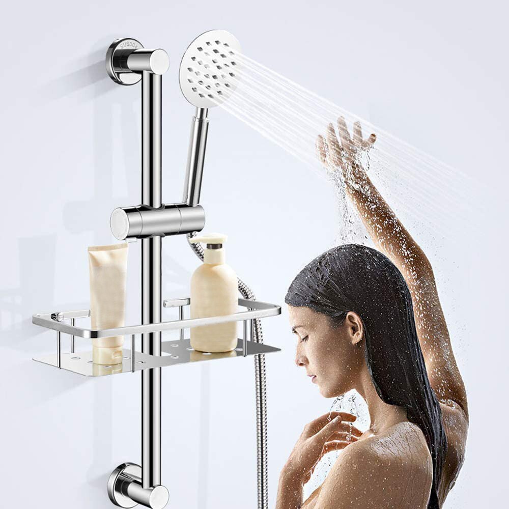 Adjustable Rail Slider Shower Head Holder Universa... – Vicedeal