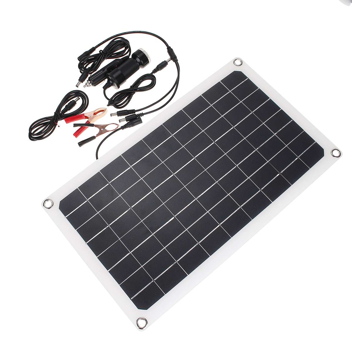 70W Solar Panel Dual USB Ausgang Solar Zellen Poly... – Vicedeal