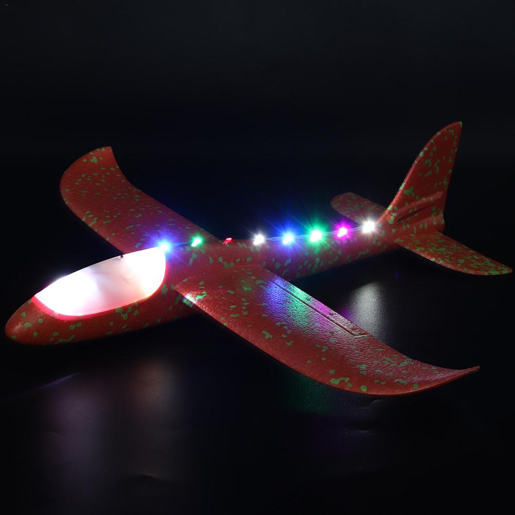 48CM LED Hand Throw Flying Glider Planes Foam Airc... – Grandado