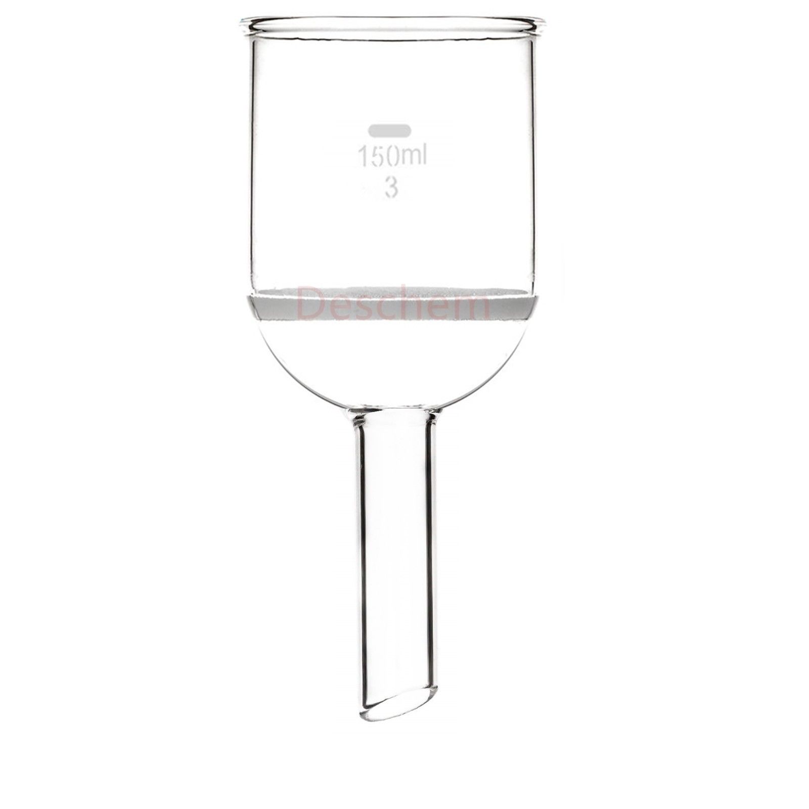 150ml,Glass buchner Funnel,3# Sand Core Filter Fun... – Vicedeal