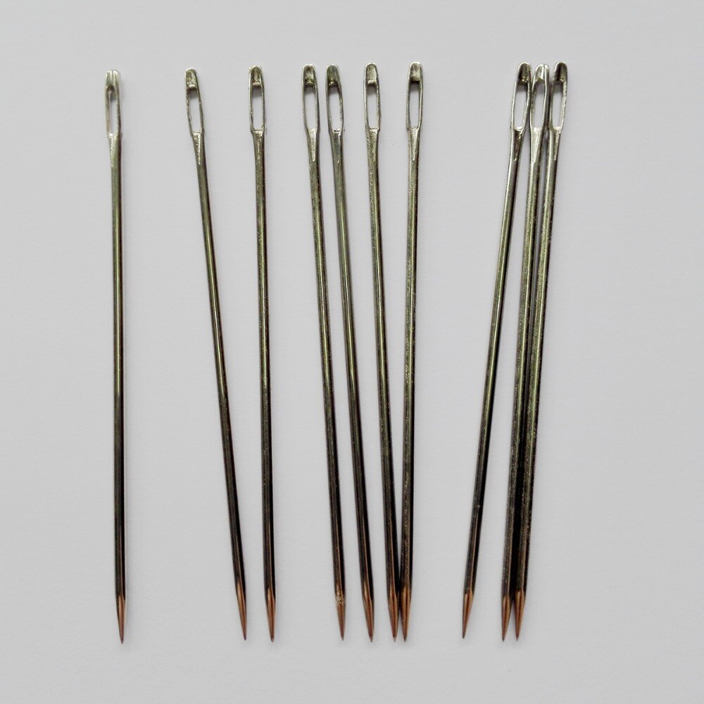 10 pcs / lot 10 cm big eye needles white Needles f... – Grandado