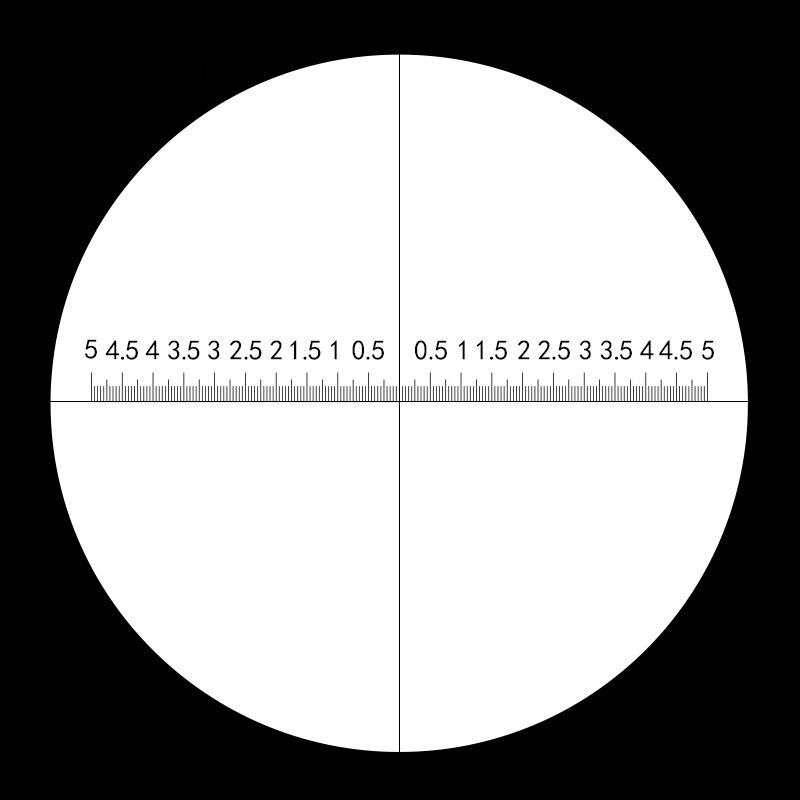 Diameter 20 mm Eyepiece Micrometer Cross Reticle V... – Grandado
