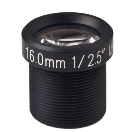 CCTV camera lens 1/2.5 M12 F1.4 3.0 Mega pixels 16... – Vicedeal