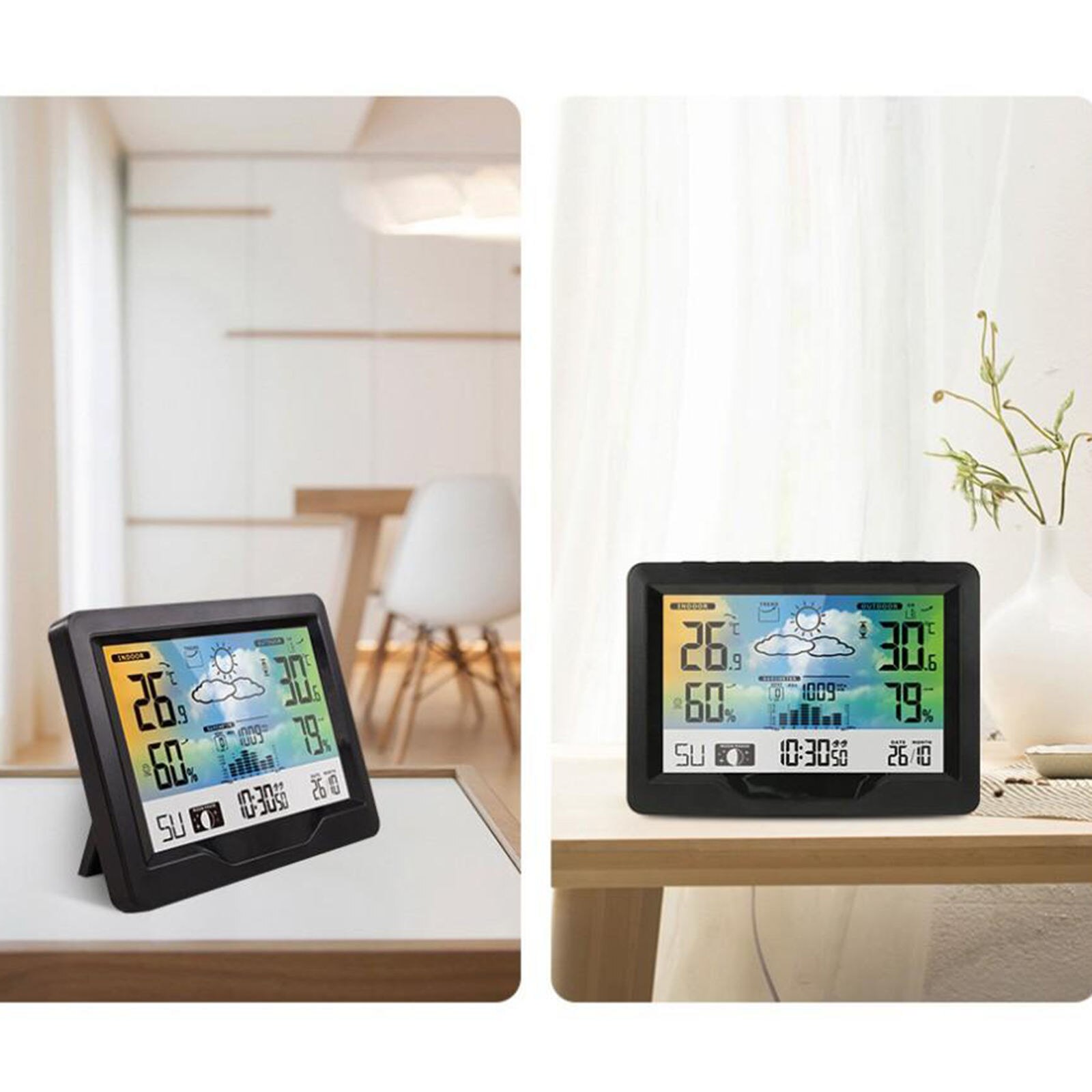 Indoor Outdoor Weather Station Digital Thermometer... – Vicedeal