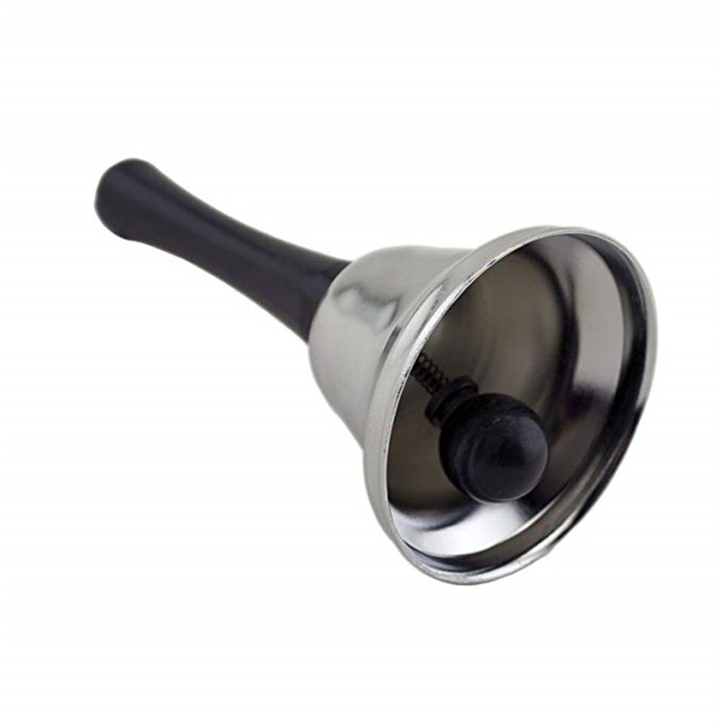 Dinner Silver Steel Hand Bell Noble Reception Part... – Grandado