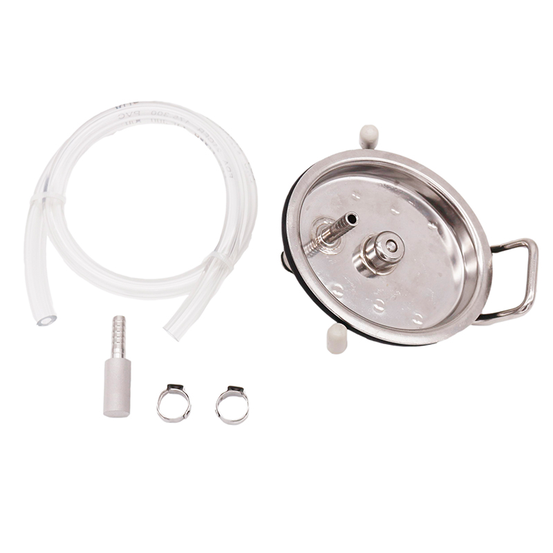 Carbonating Keg Lid with 0.5 Micron Carb stone Keg... – Grandado