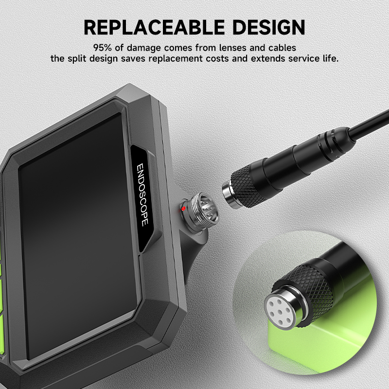 Industriële Handheld Endoscoop 4.3 'Ips Coror Sche... – Grandado
