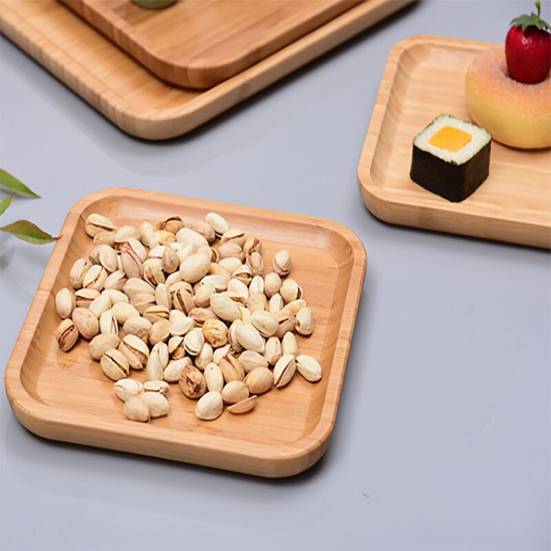 Bamboo Simple Tray Bamboo Restaurant Fast Food Pla... – Vicedeal