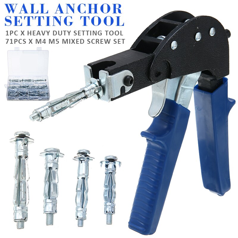 Hollow Wall Anchor Metal Setting With M4 M5 Mixed ... – Vicedeal