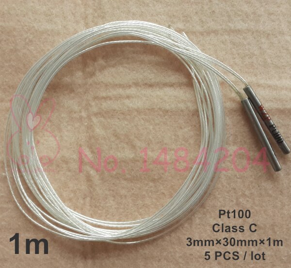 5 Pieces RTD Probe Pt100 Temperature Sensor 3mm*30... – Grandado
