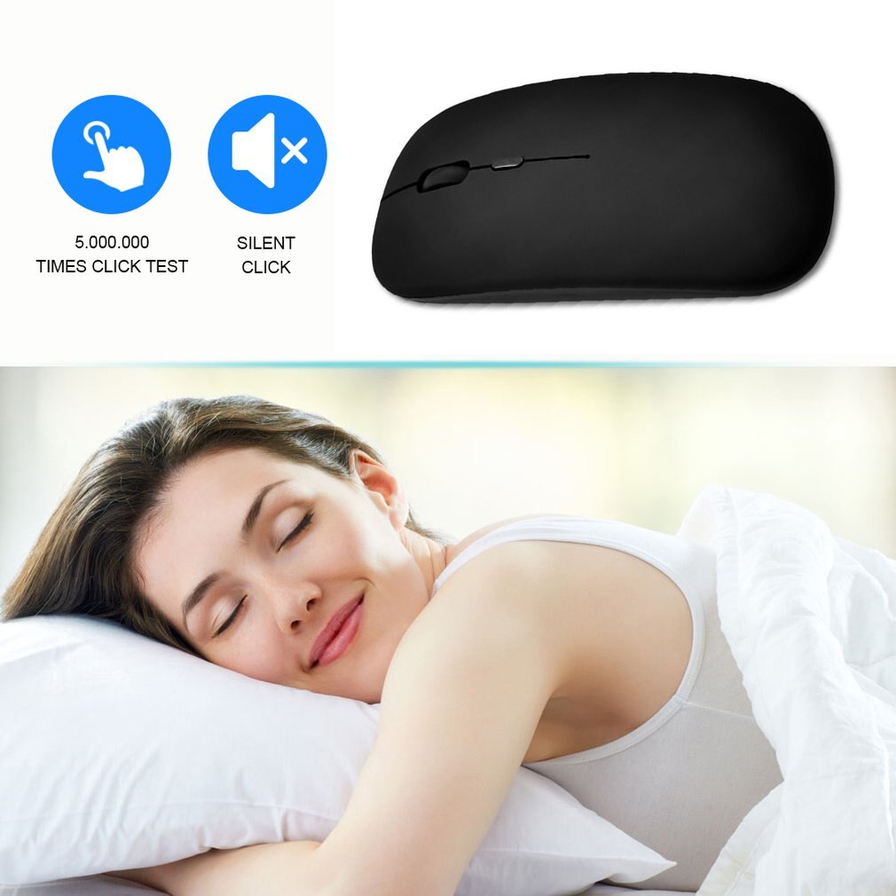 Wireless Mouse Led Ergonomic Charging Mice Silent ... – Grandado