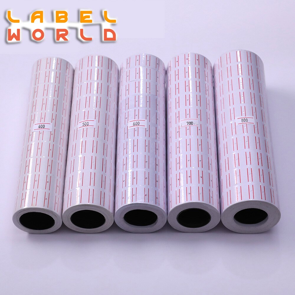 10 Rolls （6000Labels） White Self Adhesive Price La... – Vicedeal