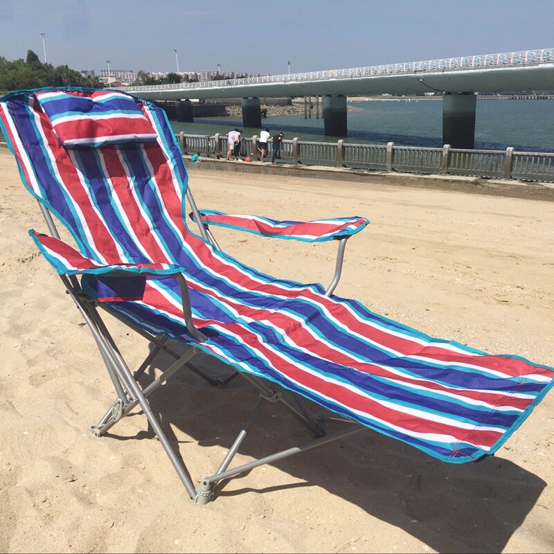 Outdoor Sun Lounger Folding Reclining Chair Garden... – Vicedeal