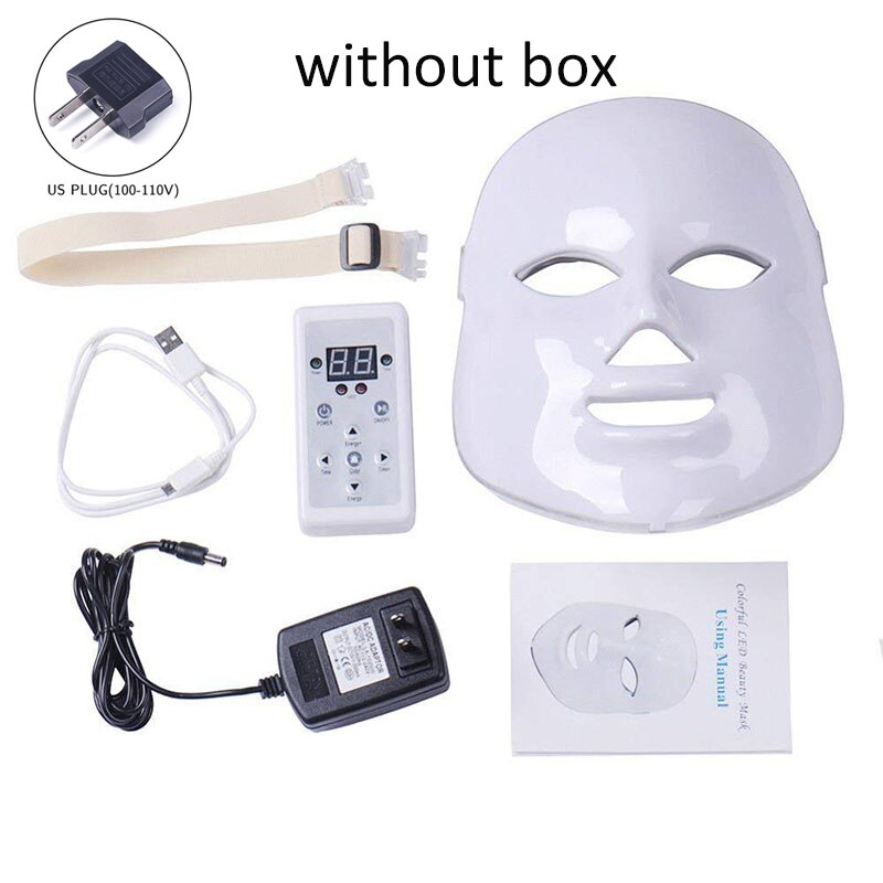 7 Colors LED Facial Mask Therapy Face Mask Machine... – Vicedeal