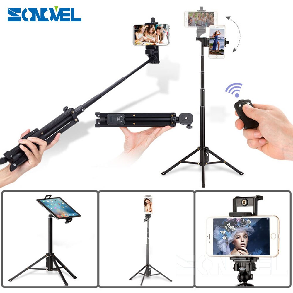 Yunteng 1688 3in1 Bluetooth Remote Shutter Handvat Grandado