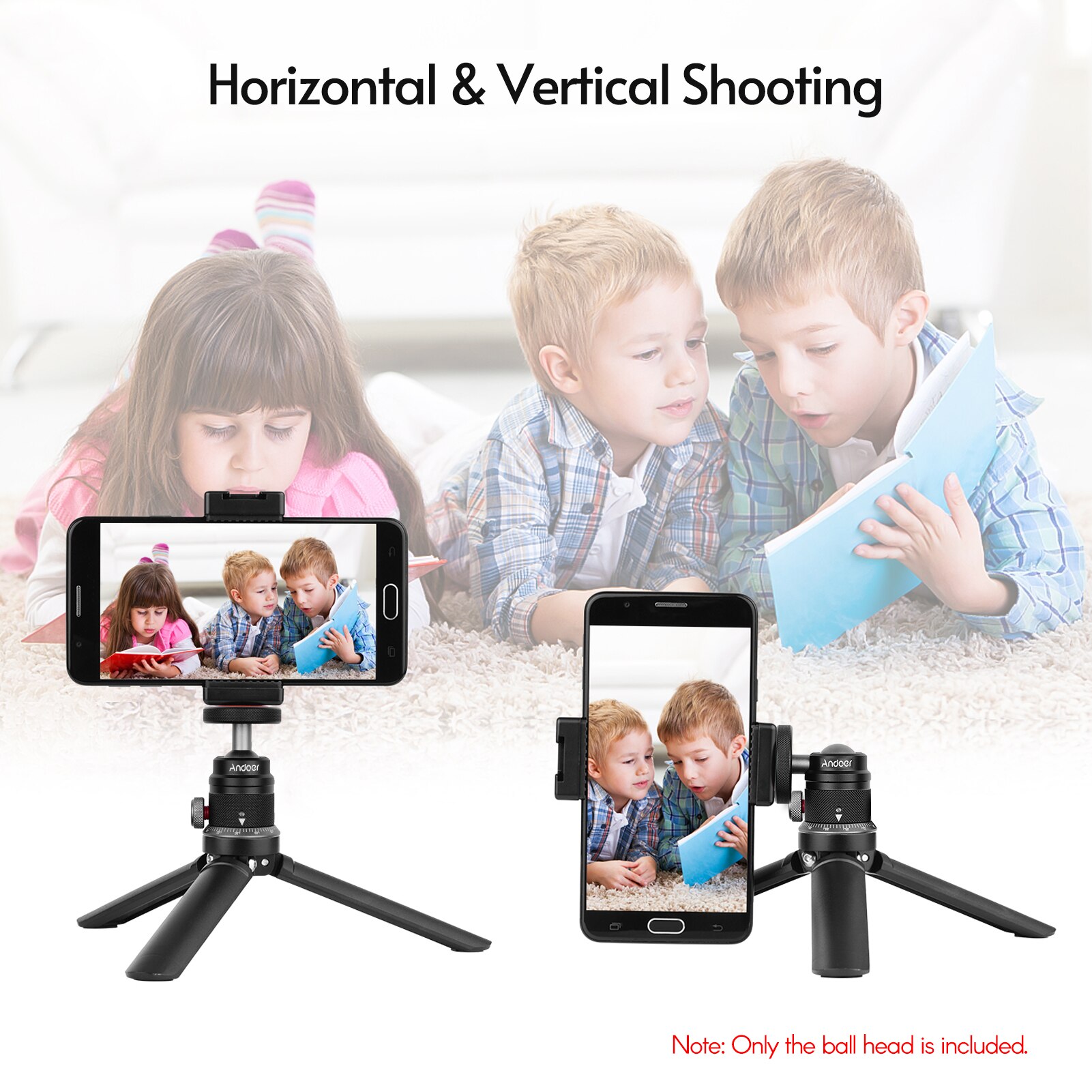 Andoer Stativ Ball Kopf Mount Panorama 360 ° Swive... – Vicedeal