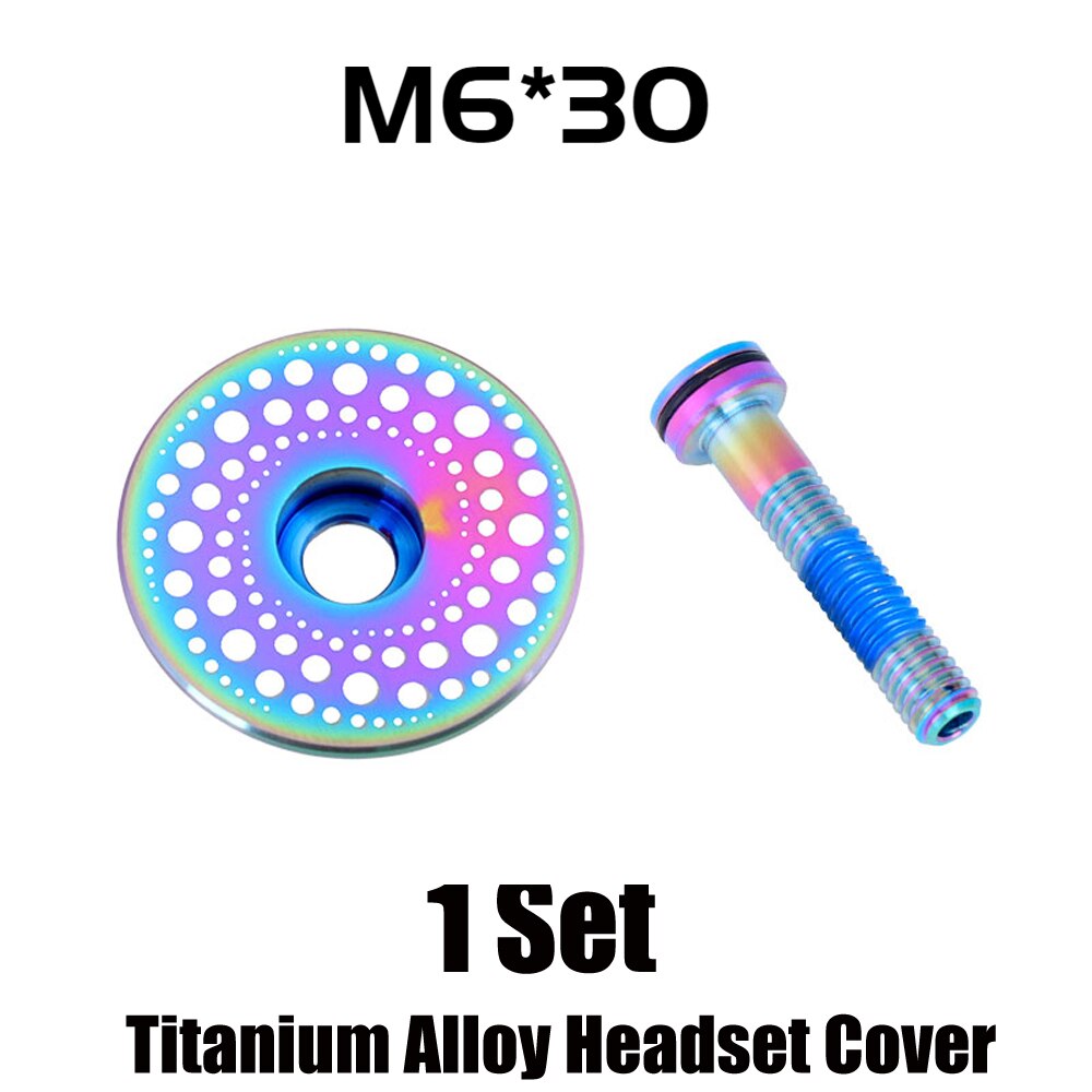 2 Pcs Fiets Headset Cap Titanium Legering Fiets St... – Grandado