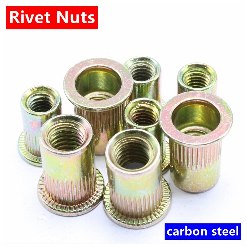 MXITA carbon steel Rivet Nuts M3 M4 M5 M6 M8 M10 M... – Grandado