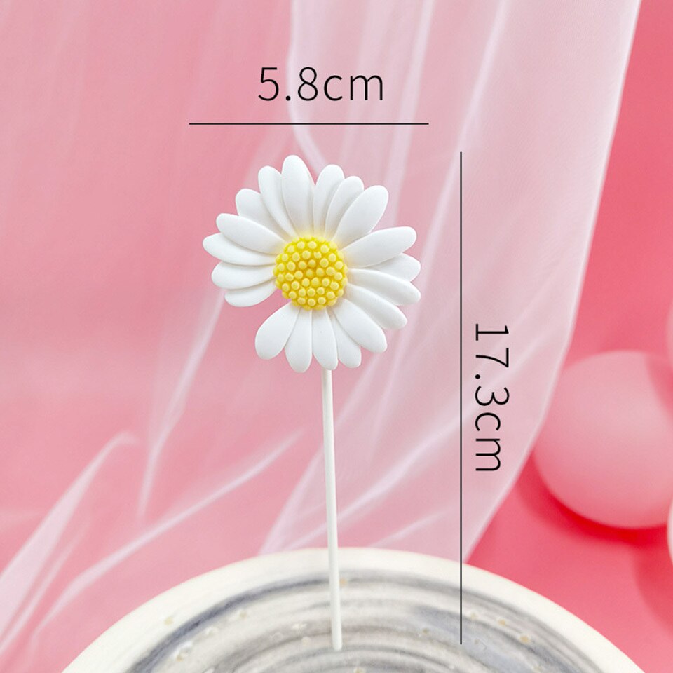 1set Resin Daisy Cake Topper Multi Size Paper Flow... – Grandado