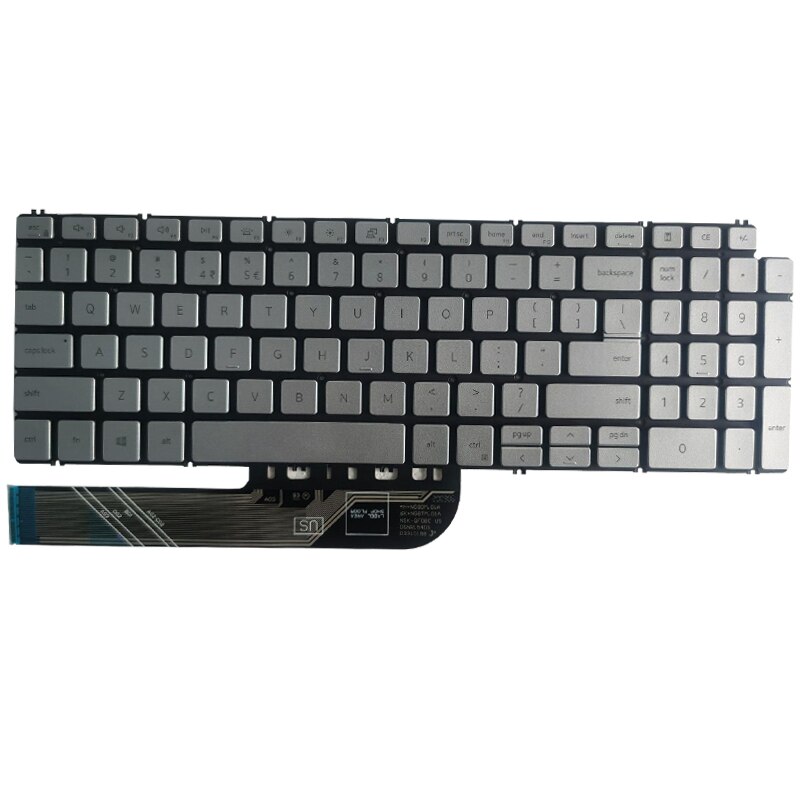 US laptop keyboard FOR DELL Inspiron 15-5501 5502 ... – Grandado