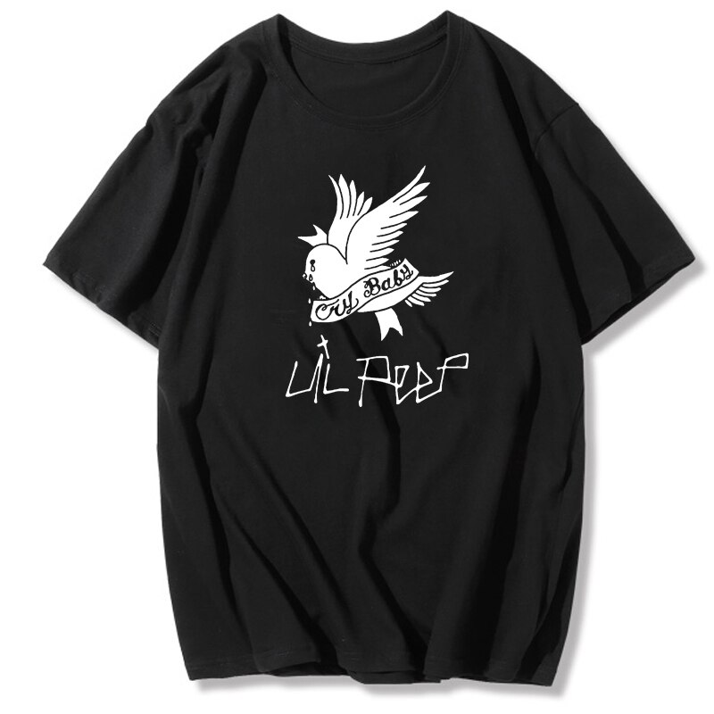 Summer T-shirt lil peep hip-hop singer loose fun l... – Grandado
