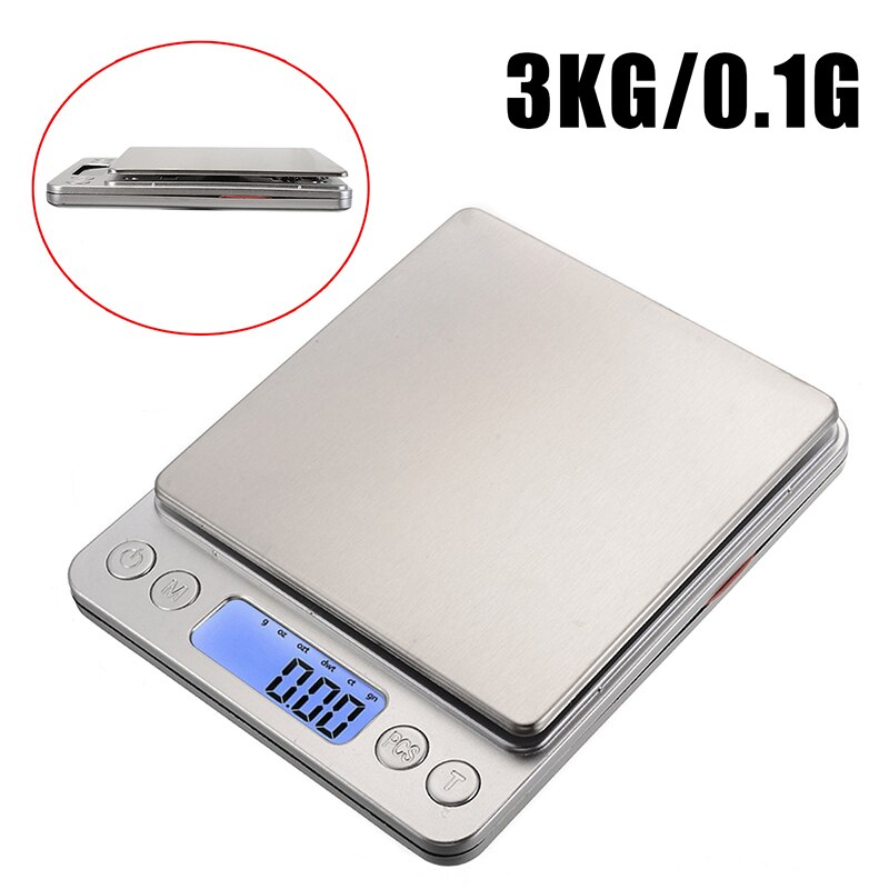 Mini LCD Baking Kitchen Scales Digital 3kg/0,1g Je... – Grandado