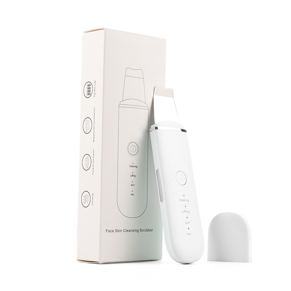Ultrasonic EMS Skin Scrubber Ion Ance Blackhead Re... – Grandado