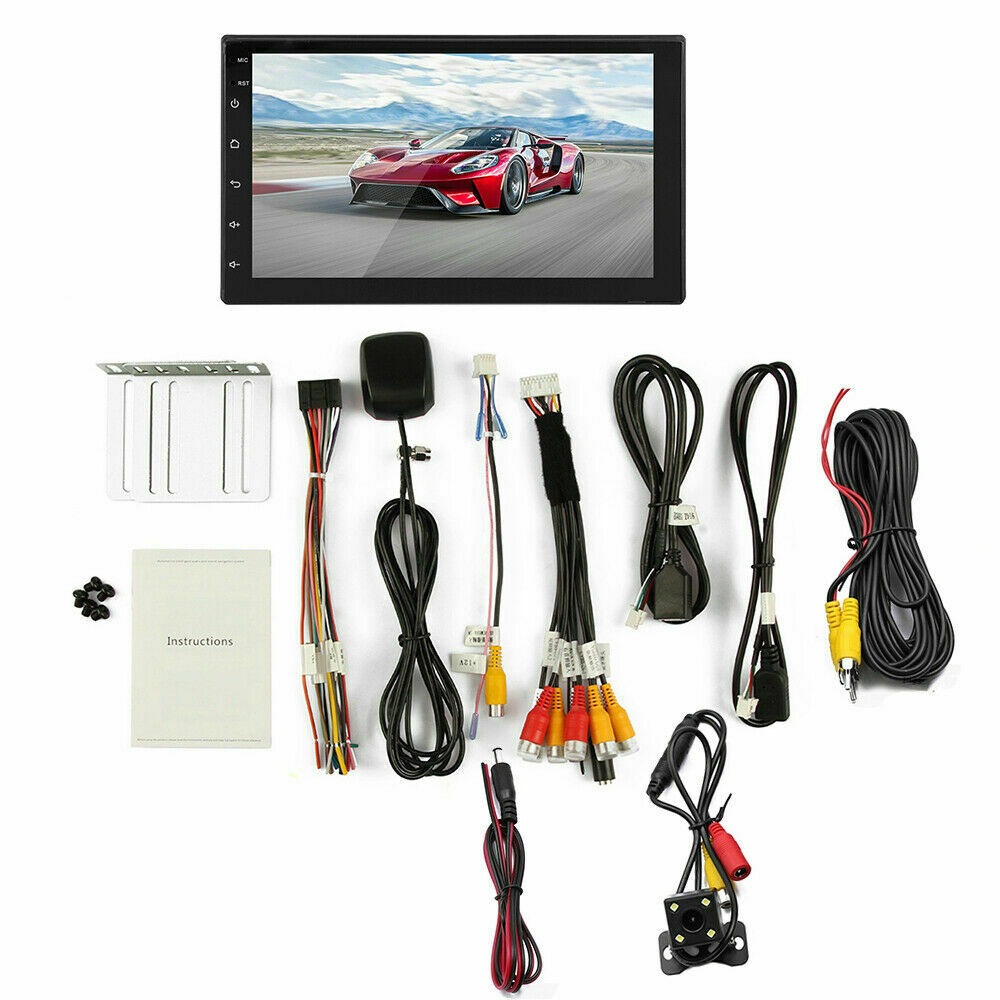 7 "Double 2 DIN Head Unit Auto Stereo MP5 Speler T... – Grandado