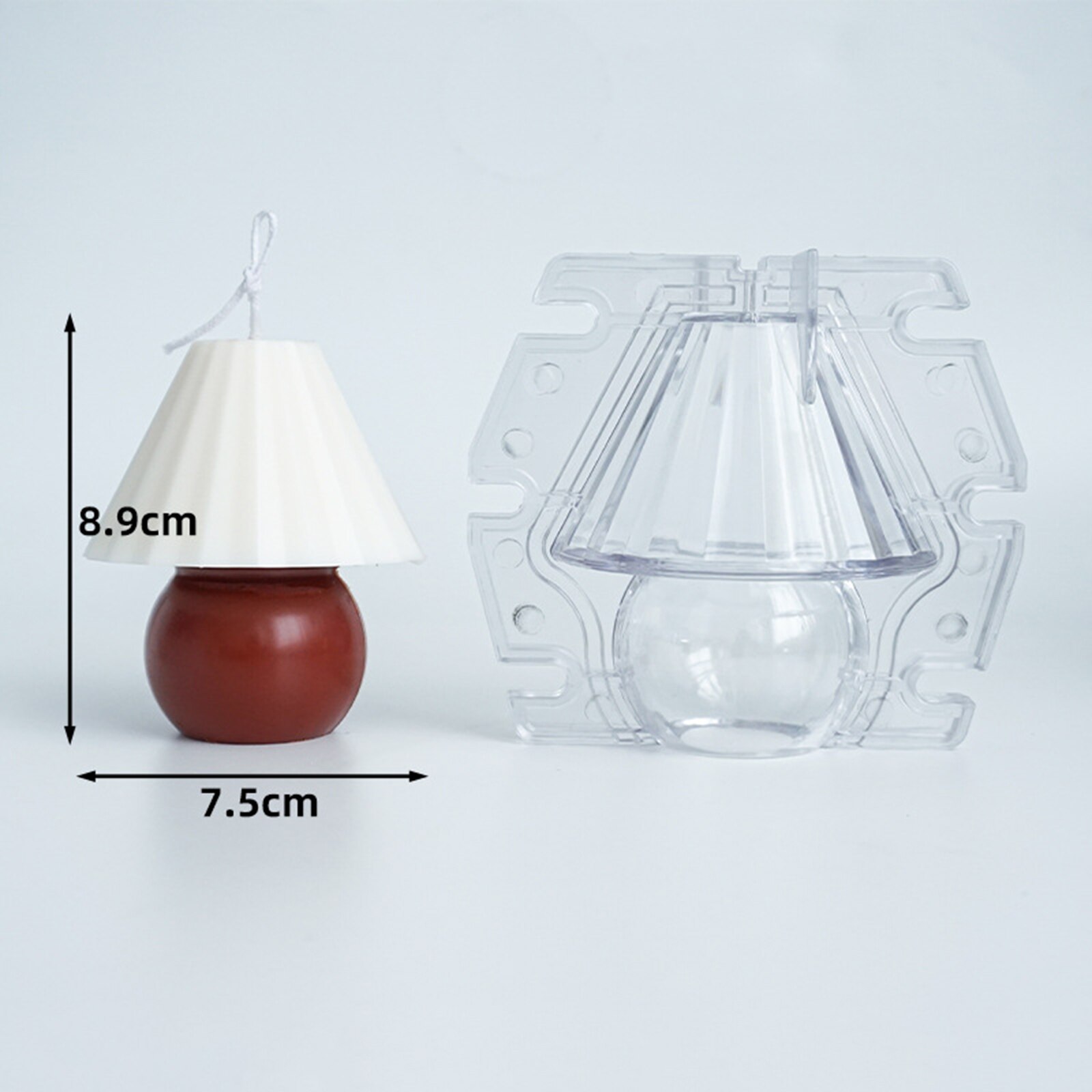 Tafellampvorm kaarsvorm lampion diy mal handgemaak... – Vicedeal