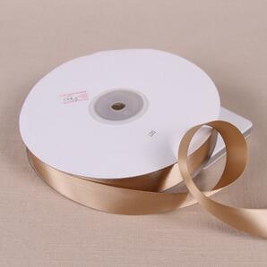 One Roll100Yards Champagne Silk Satin Ribbon For W... – Grandado