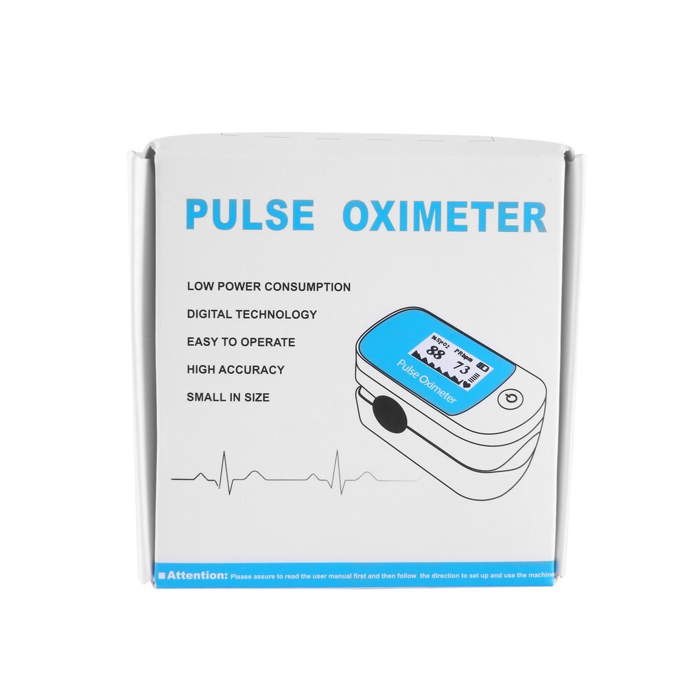 1Pcs OLED Screen Finger Clip Oximeter Pure Heart R... – Grandado