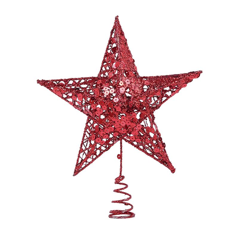 Five-pointed Star Decorations Christmas Tree Top S... – Grandado