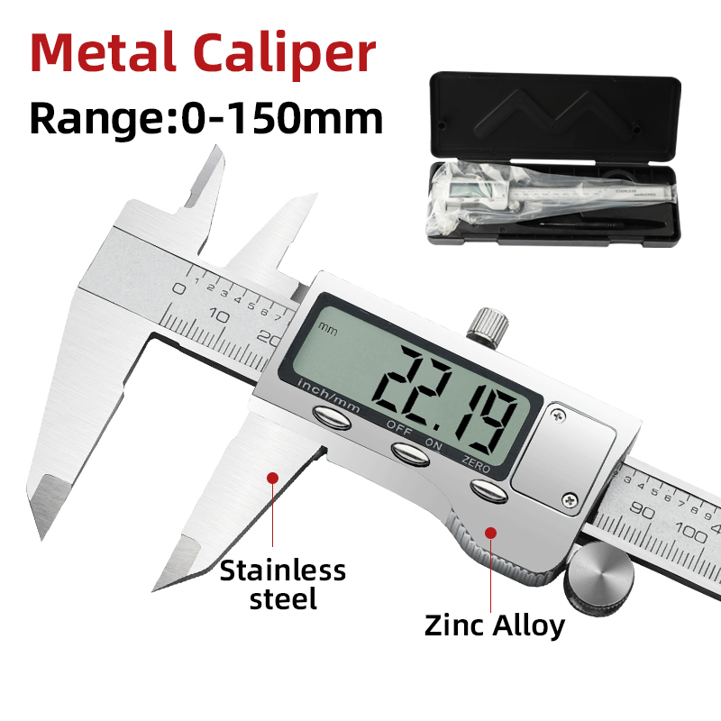 Digital Pachometer Metal Caliper Vernier Caliber M... – Grandado