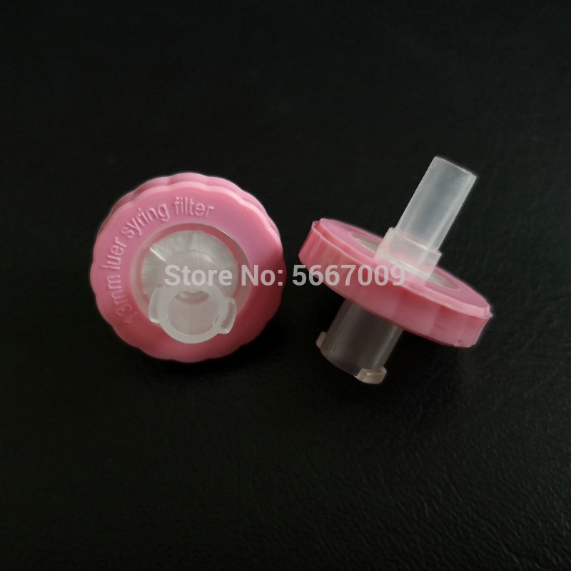 100 stk lab 13mm 25mm engangs 0.45um bt glasfibers... – Grandado