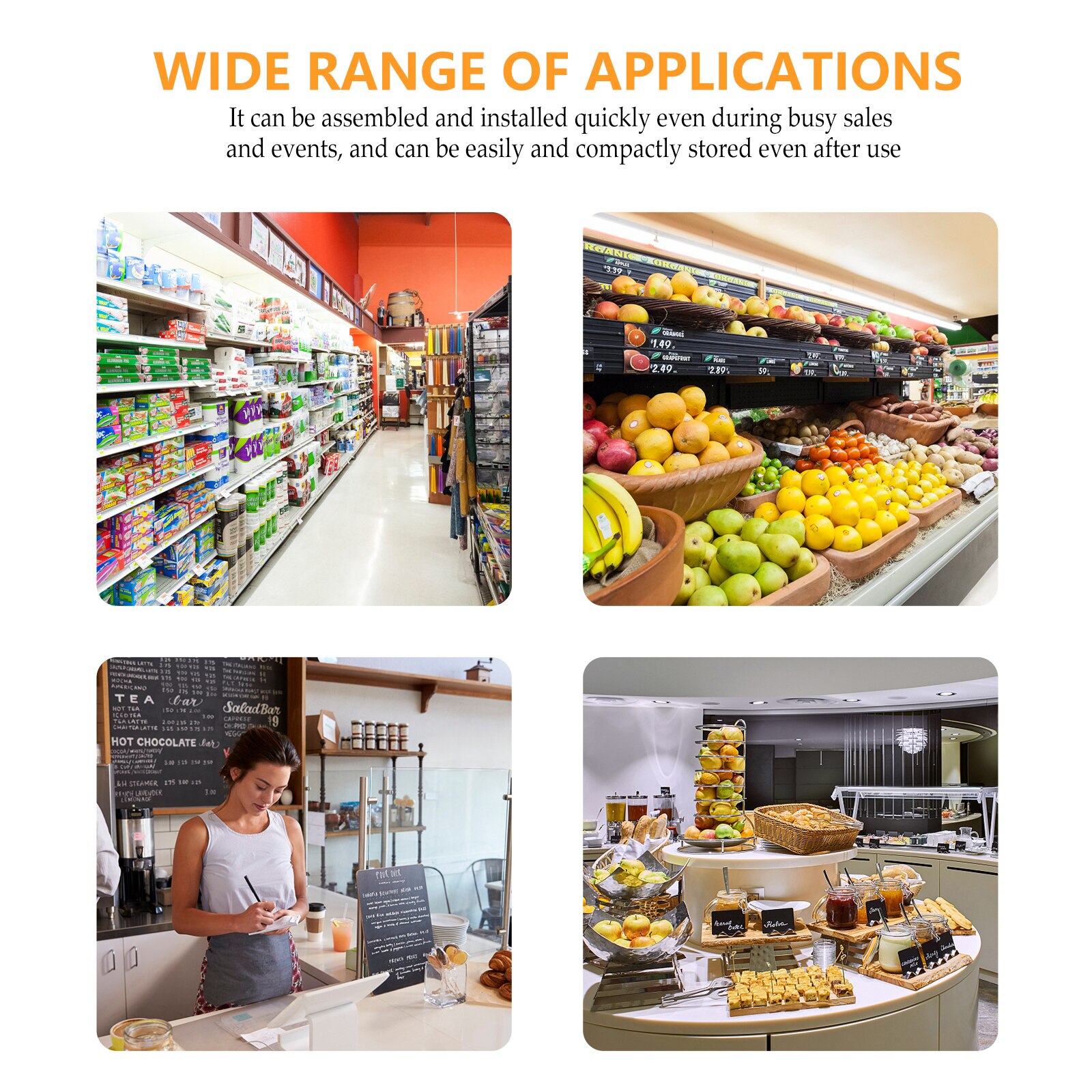 6 Pcs Tag Clips Advertising Simple Useful Flexible... – Grandado