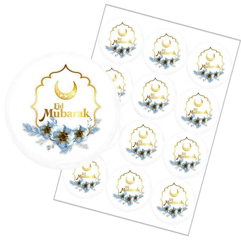 24/48pcs EID Mubarak Decor Stickers Ramadan Mubara... – Grandado