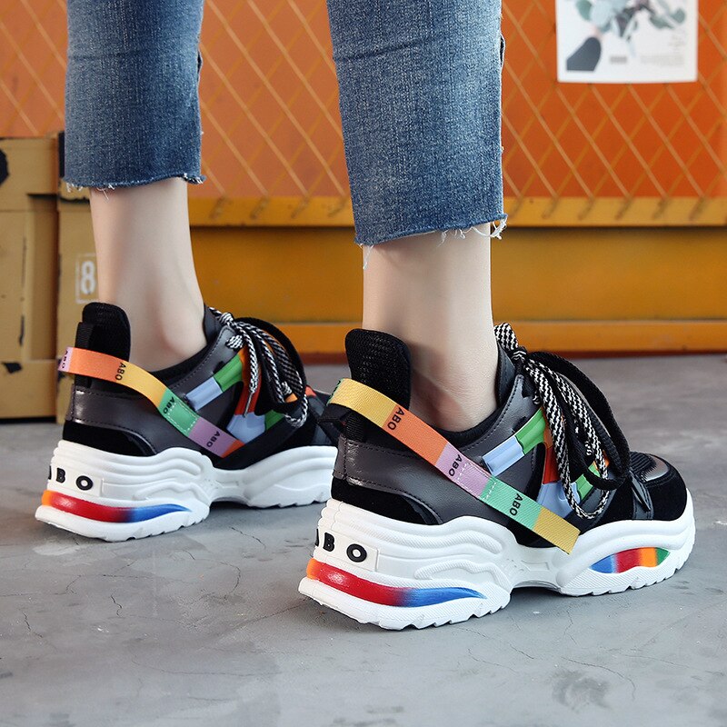 Women's shoes women's sports shoes street hip hop ... – Vicedeal