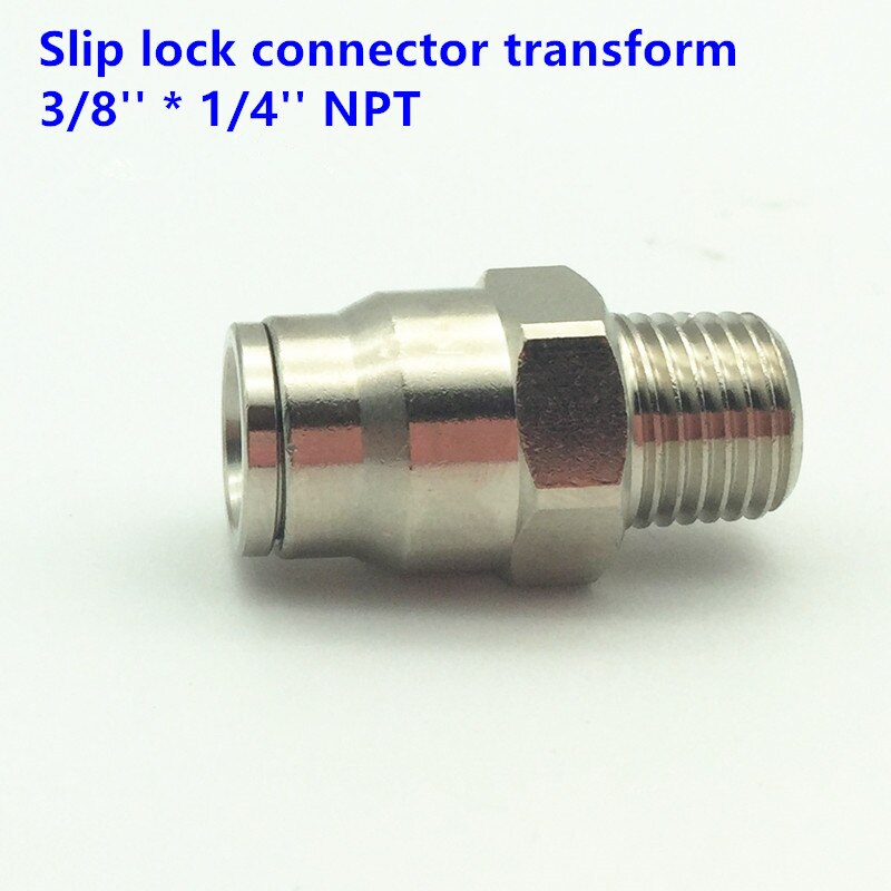 S165 Slip Lock Connector Transform 3/8'' Male Thre... – Grandado
