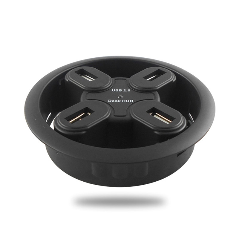 ESLOTH G1 Office Computer Desk Round Hole USB Spli... – Vicedeal