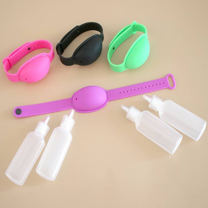 Silicone Wristband Hand Dispenser Wearable Hand Sa... – Vicedeal
