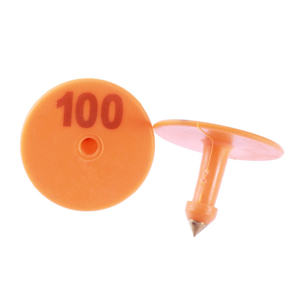 100pcs 1-100 Number Livestock Ear Tags Large Domes... – Grandado