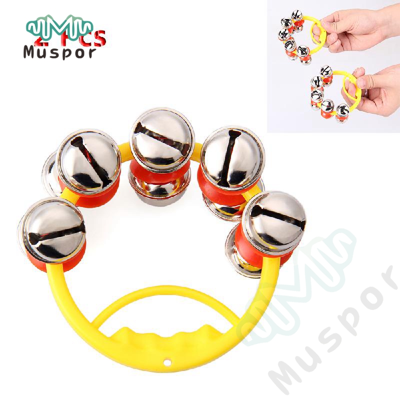 2PCS Wrist Bell Handbell Shakers Rattles Tambourin... – Vicedeal