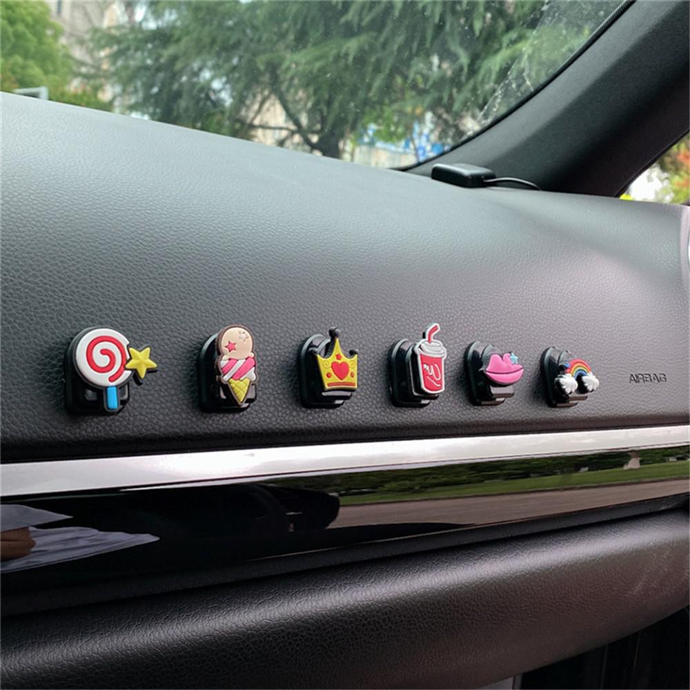 4 stk/parti bilkroge organiser opbevaringsbøjle ti... – Grandado