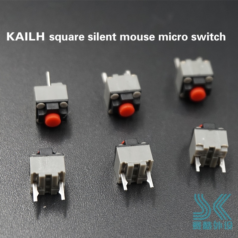 10PCS Silent switch Mute button 6*6*7.3mm square w... – Vicedeal