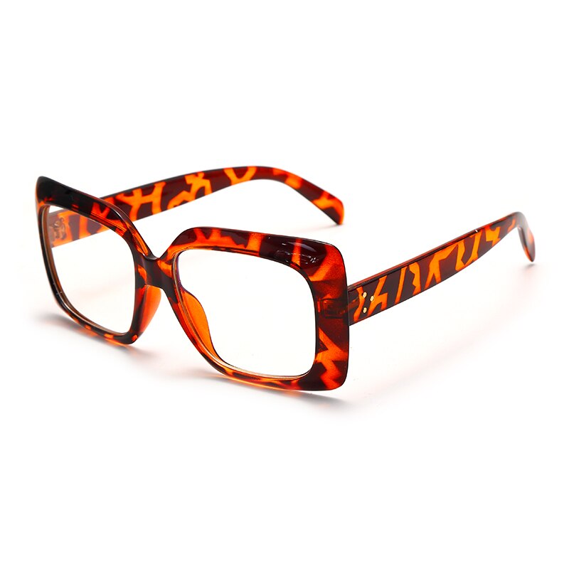 Optical Glasses Frames Women Square Transparent Le... – Vicedeal