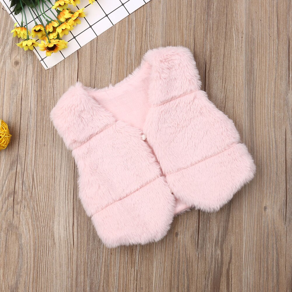 Toddler Kids Girl Winter Warm Clothes Fluffy Faux ... – Grandado